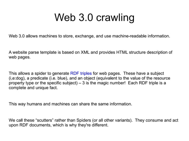 Search Engine Spiders | ODP