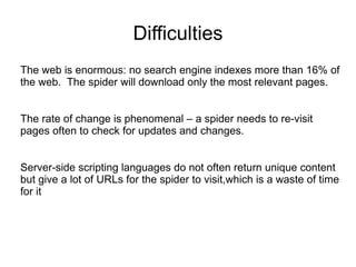 Search Engine Spiders | ODP