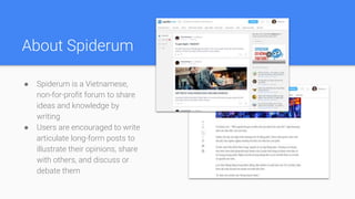 Spiderum Gamification | PPTX