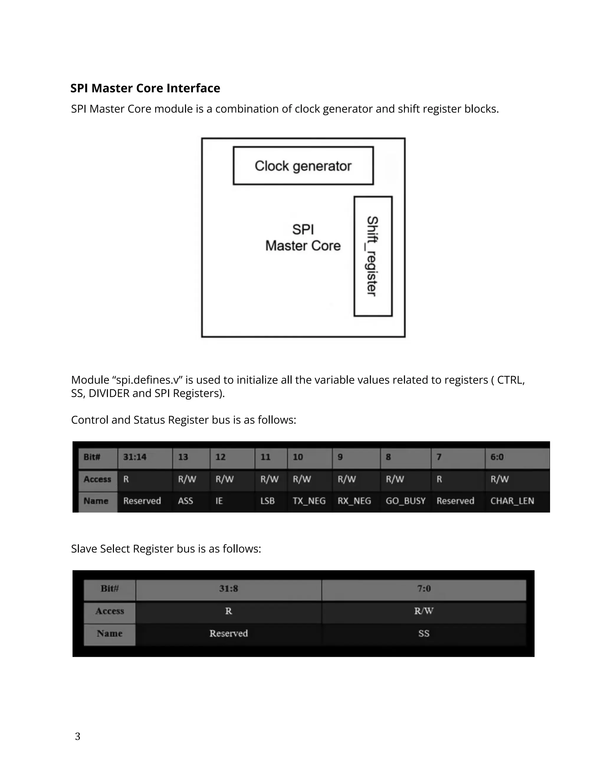 SPI Design Report used in serial communication | PDF