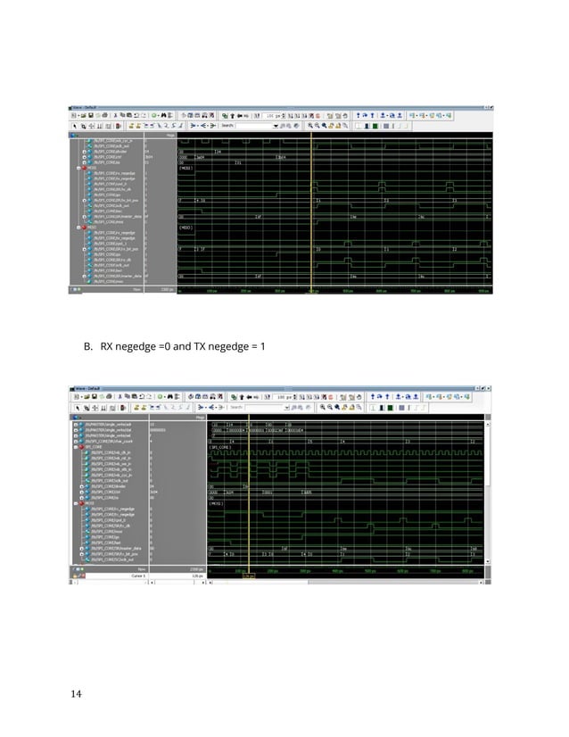 SPI Design Report used in serial communication | PDF