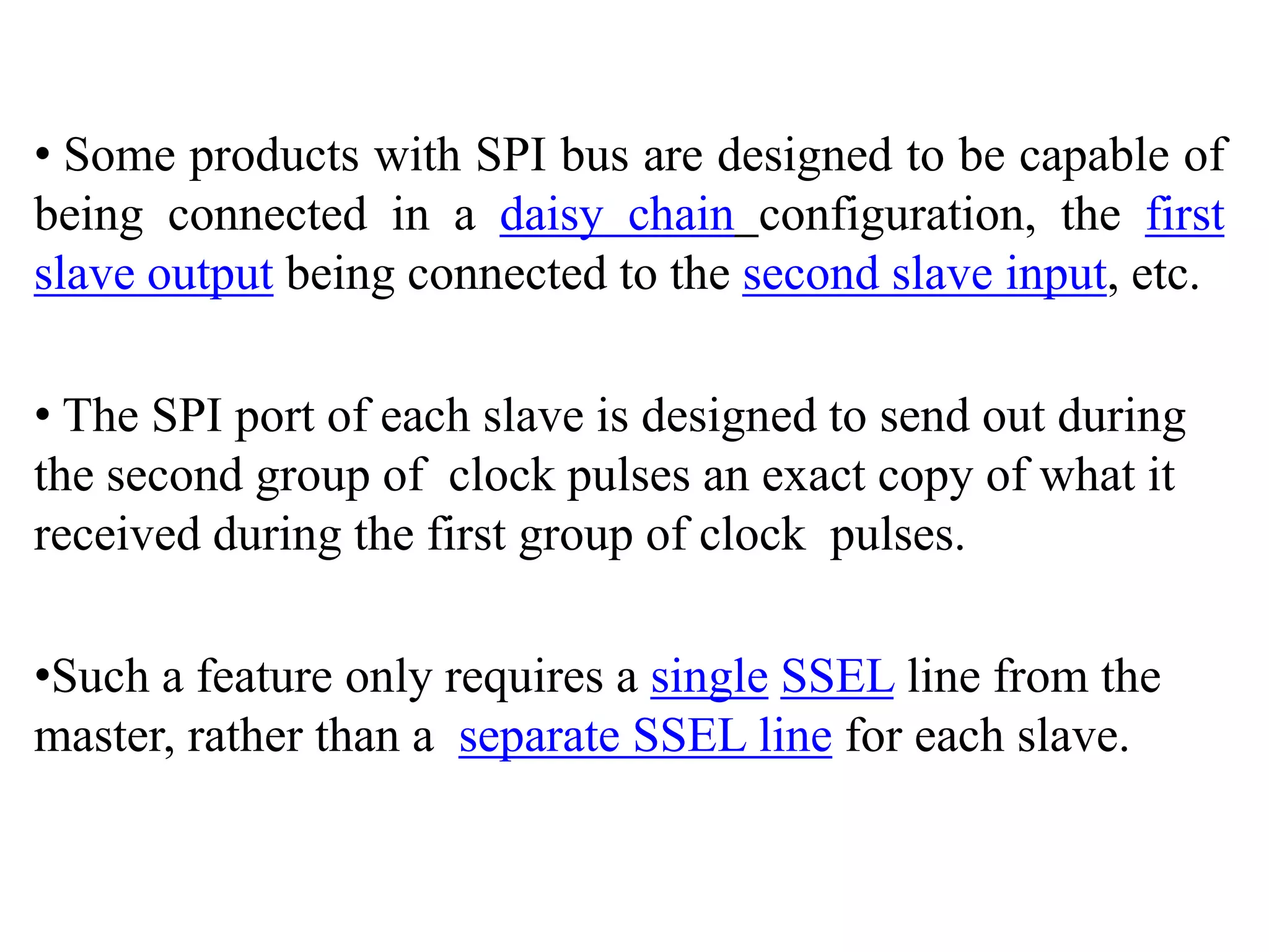 Serial Peripheral Interface(SPI) | PPT | Operating Systems | Computer Software and Applications