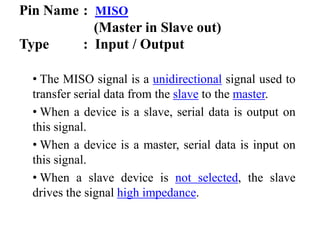 Serial Peripheral Interface(SPI) | PPT