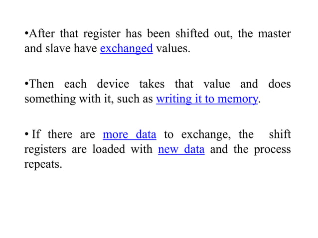 Serial Peripheral Interface(SPI) | PPT | Operating Systems | Computer Software and Applications