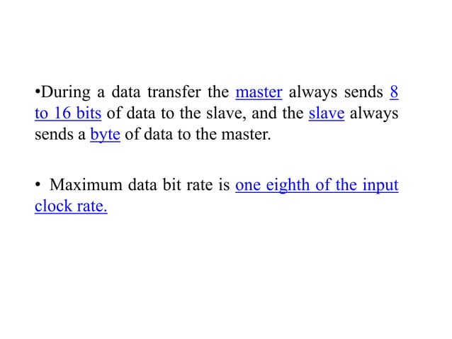 Serial Peripheral Interface(SPI) | PPT | Operating Systems | Computer Software and Applications
