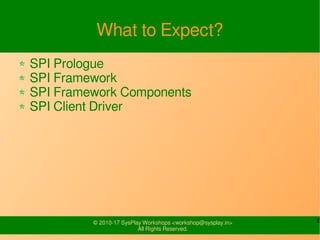 SPI Drivers | PDF | Operating Systems | Computer Software and Applications