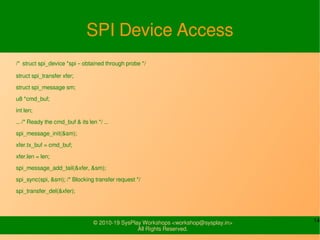 SPI Drivers | PDF