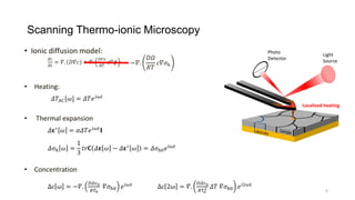Scanning Thermo-Ionic Microscopy | PPTX