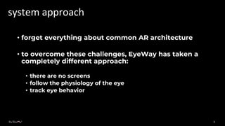 AR Glasses with Gaze-locked projection | PPTX