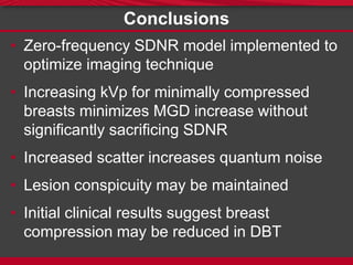Digital Breast Tomosynthesis with Minimal Compression | PPTX | Medical ...