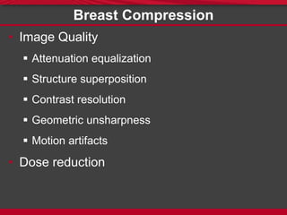 Digital Breast Tomosynthesis with Minimal Compression | PPTX | Medical ...