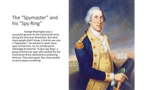 Spies of the_american_revolution | PPTX