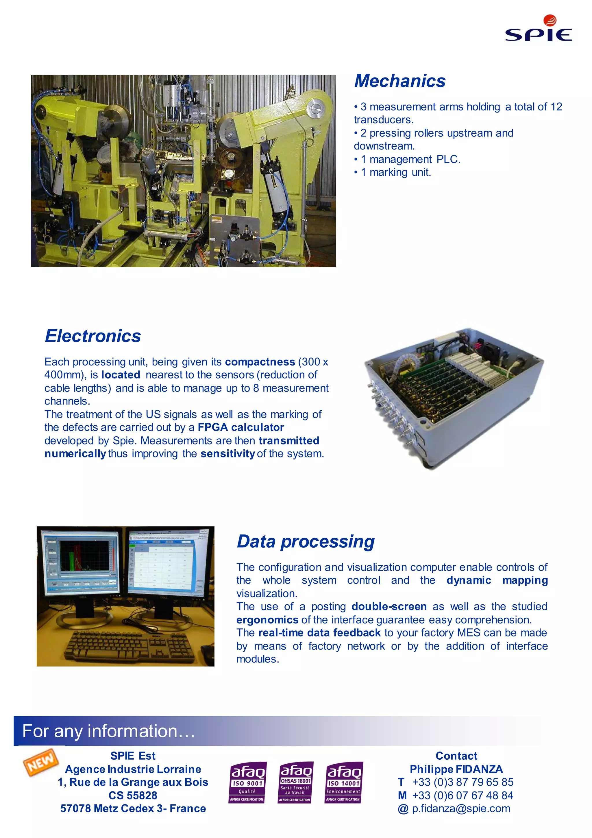 SPIE Automation Solutions for Steel Industry | PDF