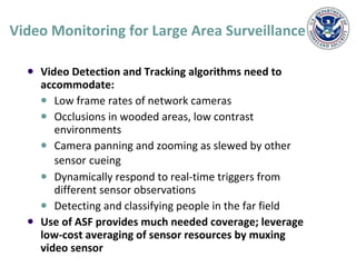Sophisticated Sensor - Video UNit (SSVU) | PPT
