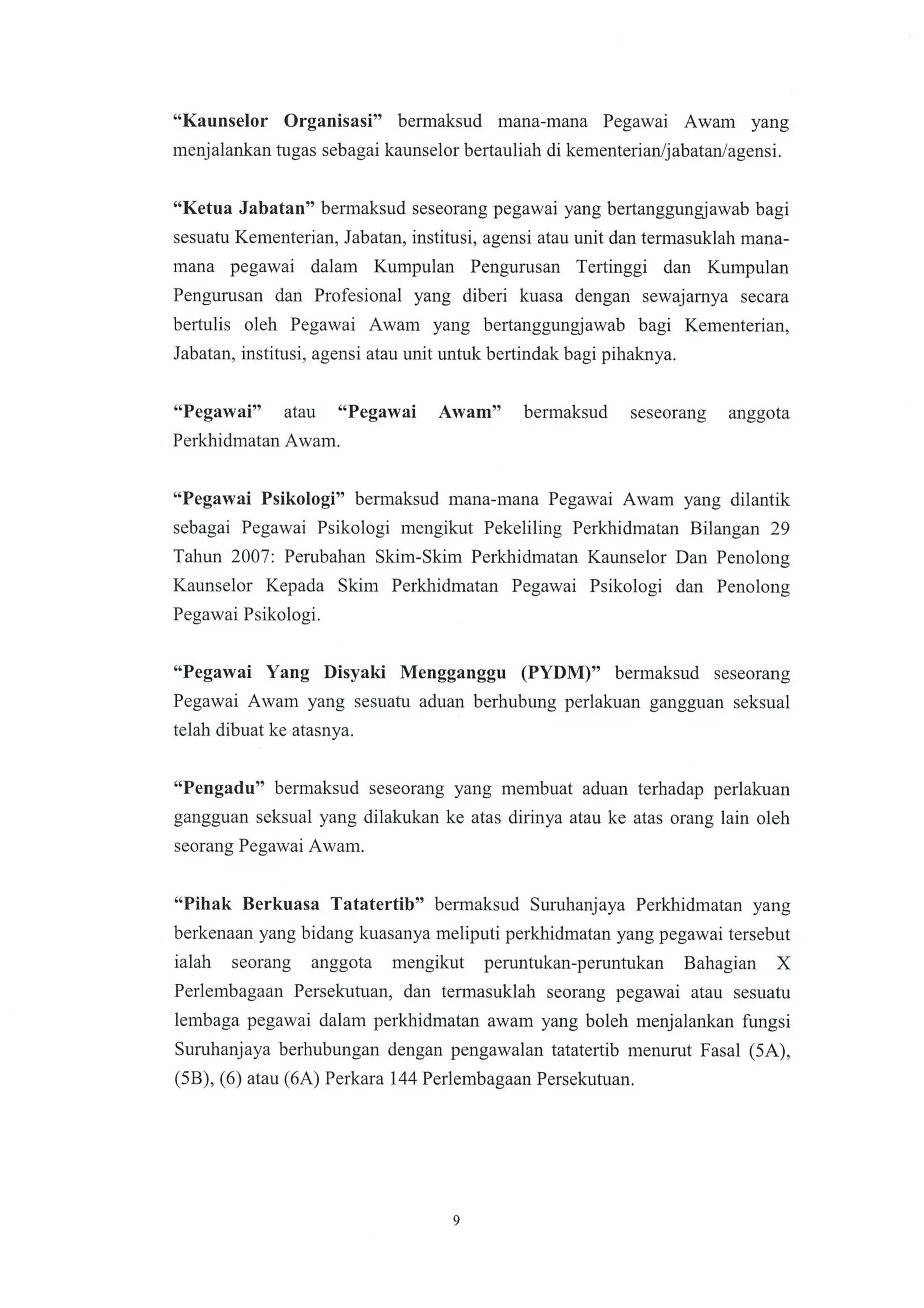 Spi garis panduan pengenadalian kes gangguan seksual di tempat kerja | PDF