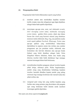 Spi garis panduan pengenadalian kes gangguan seksual di tempat kerja | PDF