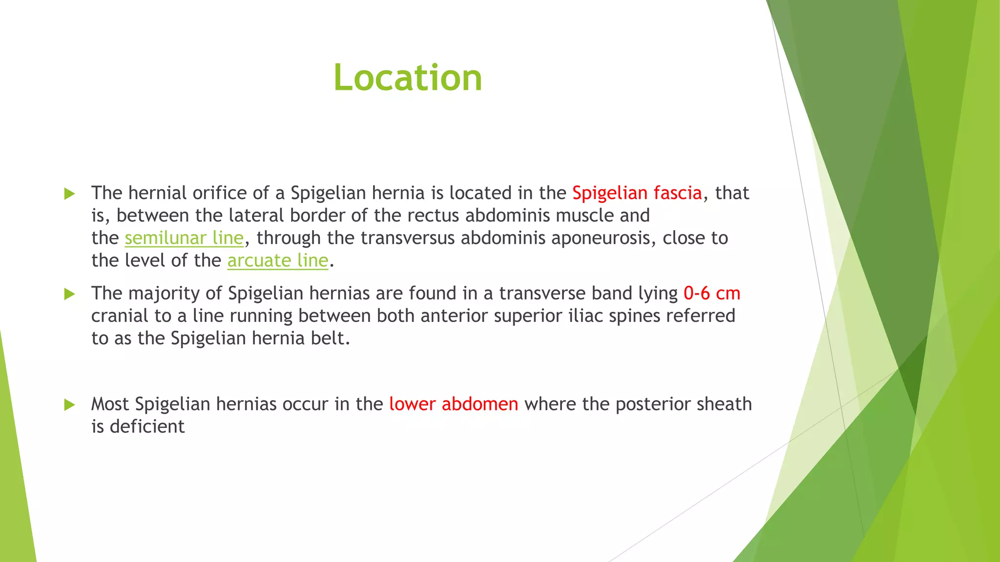 Spigelean hernia | PPTX