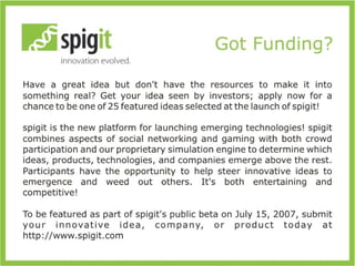 Spigit | PPT