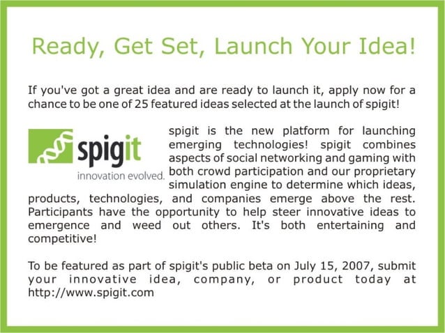 Spigit | PPT