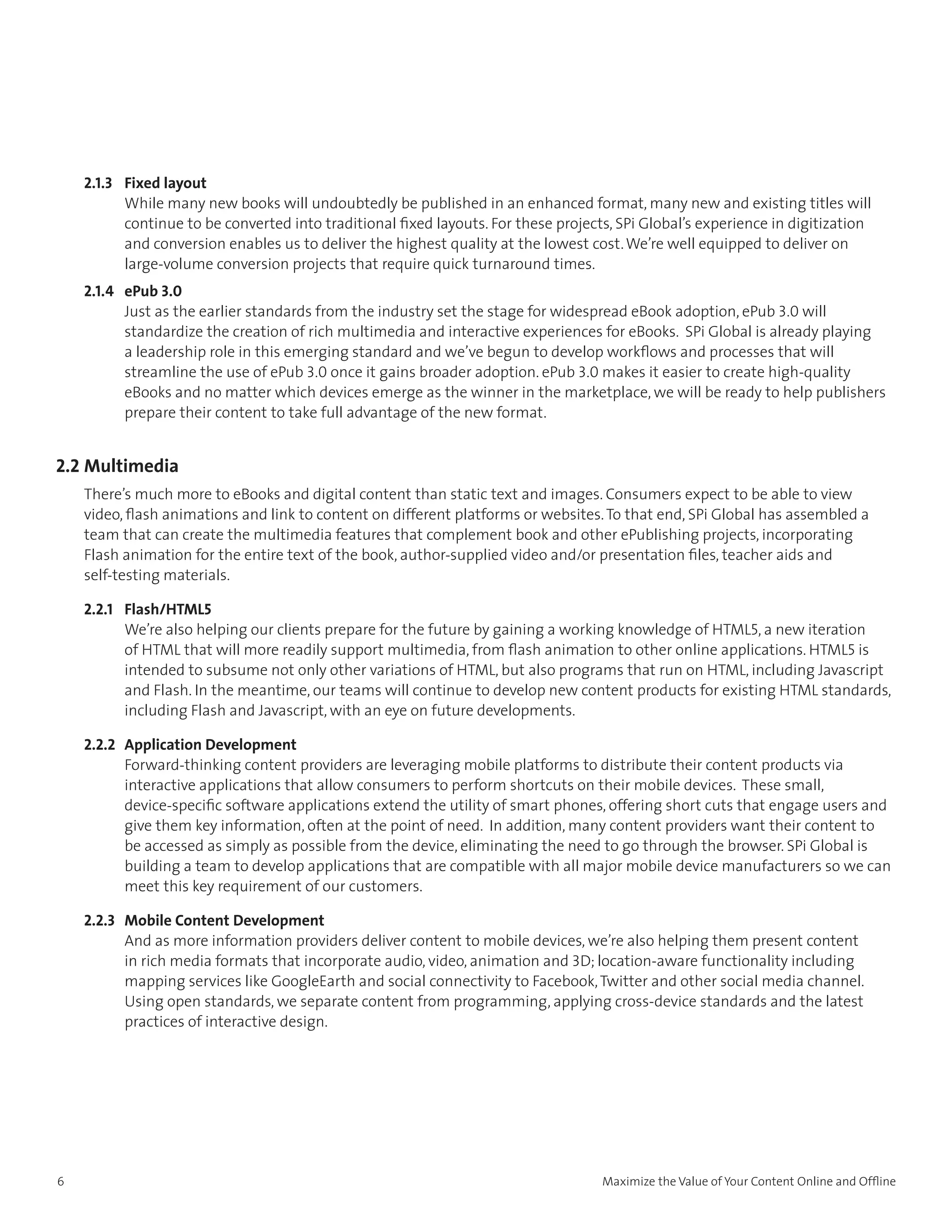 SPi Global Services Overview | PDF