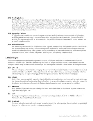 SPi Global Services Overview | PDF