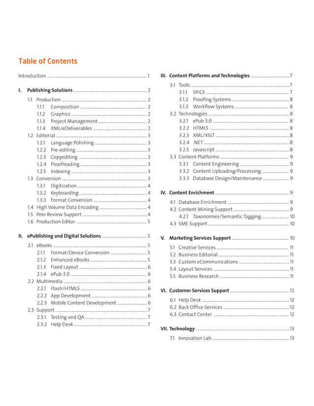 SPi Global Services Overview | PDF