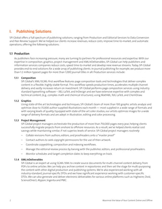 SPi Global Services Overview | PDF