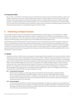 SPi Global Services Overview | PDF