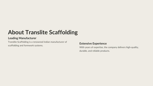 Spigot Supplier - Translite Scaffolding.pdf