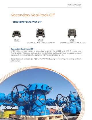 SPII Compact Wellhead, Wellhead Equipments - Worldwide Oilfield Machine ...