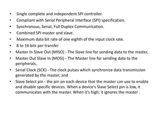 Spi in arm7(lpc2148) | PPT