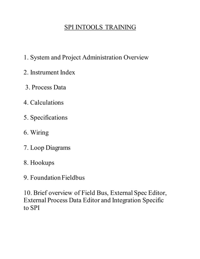 SPI INTOOLS TRAINING.docx
