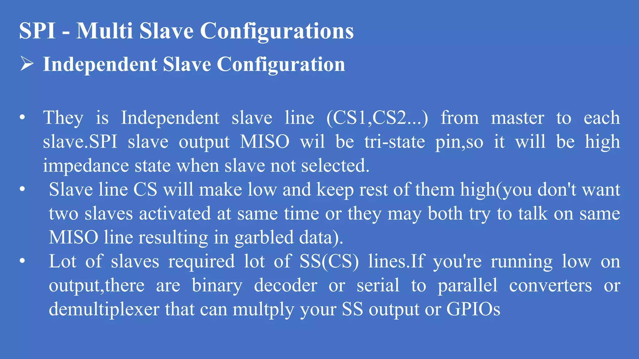 SPI introduction(Serial Peripheral Interface) | PPTX