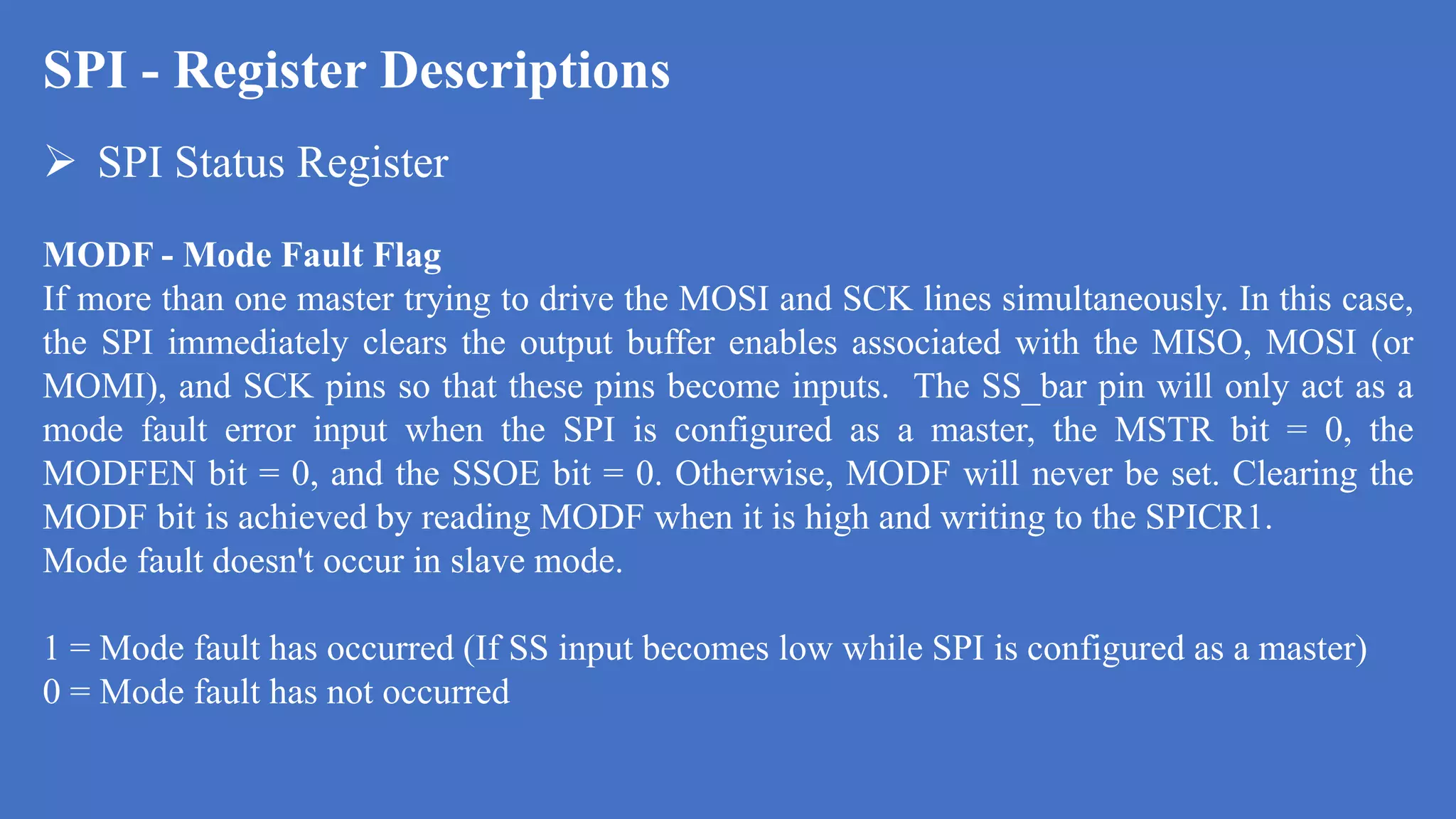 SPI introduction(Serial Peripheral Interface) | PPTX