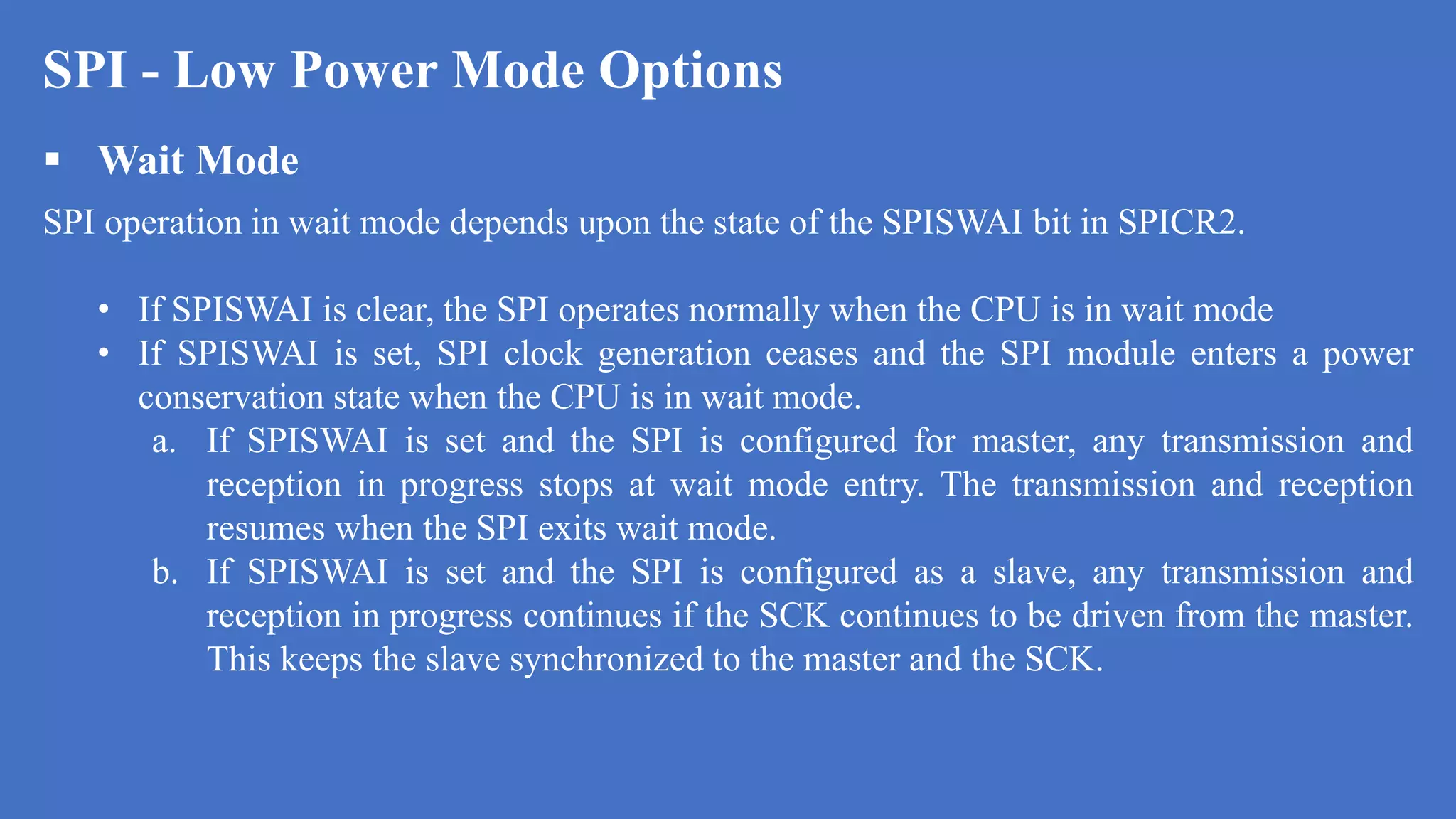 SPI introduction(Serial Peripheral Interface) | PPTX