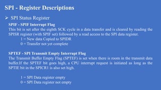 SPI introduction(Serial Peripheral Interface) | PPTX