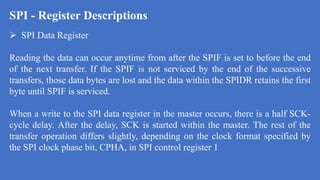 SPI introduction(Serial Peripheral Interface) | PPTX