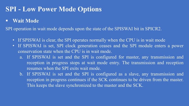 SPI introduction(Serial Peripheral Interface) | PPTX