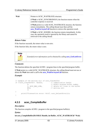 S Pii Plus+C+Library+Programmer+Guide | PDF