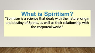 Spiitism | PPTX