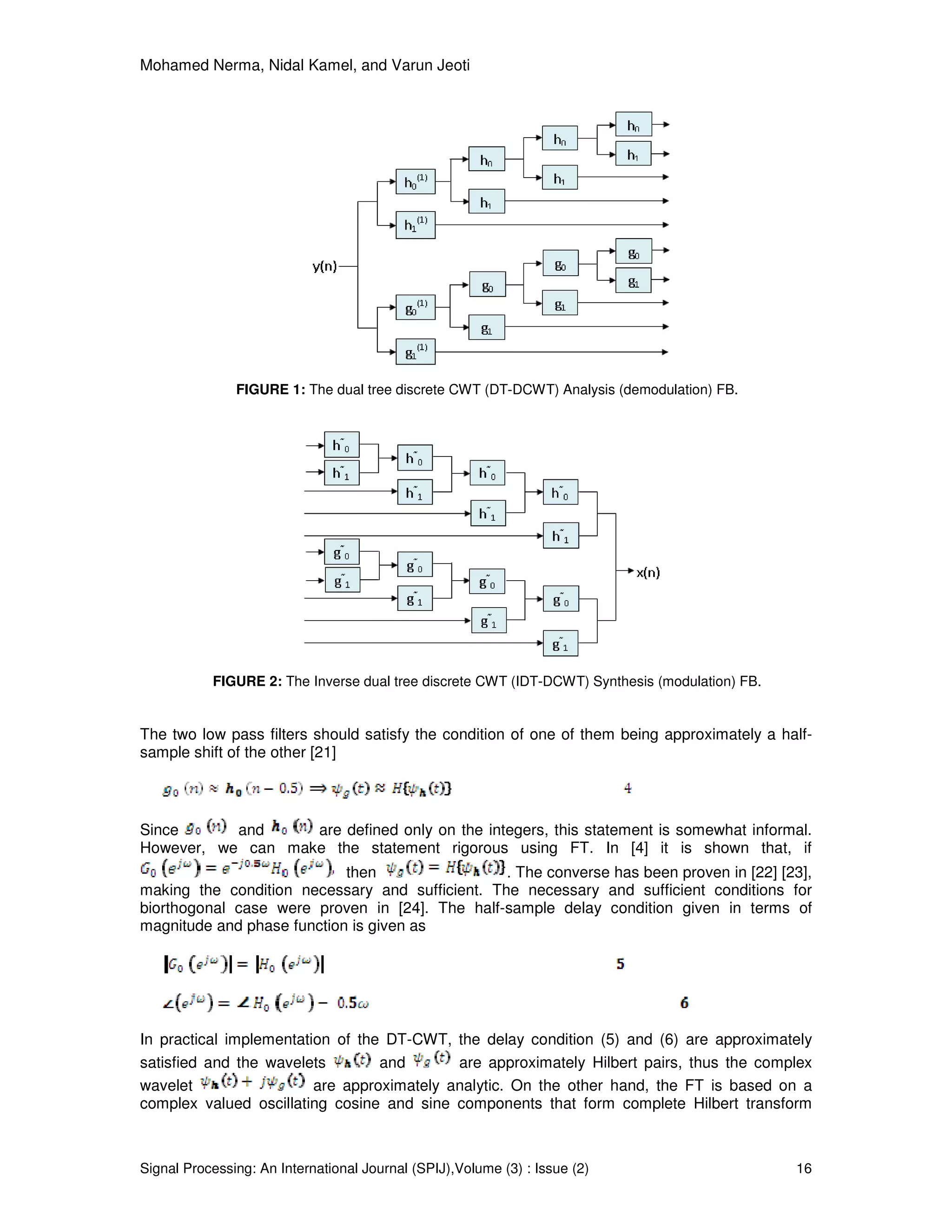 An Ofdm System Based On Dual Tree Complex Wavelet Transform Dt Cwt Pdf