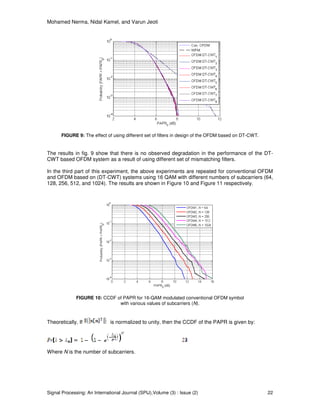 An OFDM System Based on Dual Tree Complex Wavelet Transform (DT-CWT) | PDF