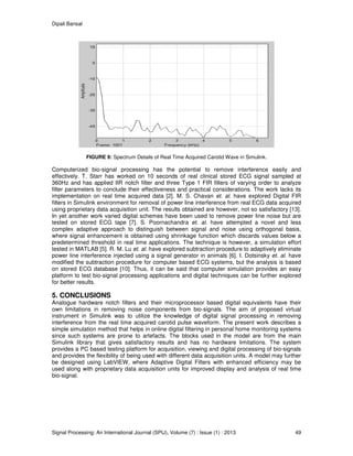 Computer Based Model to Filter Real Time Acquired Human Carotid Pulse | PDF