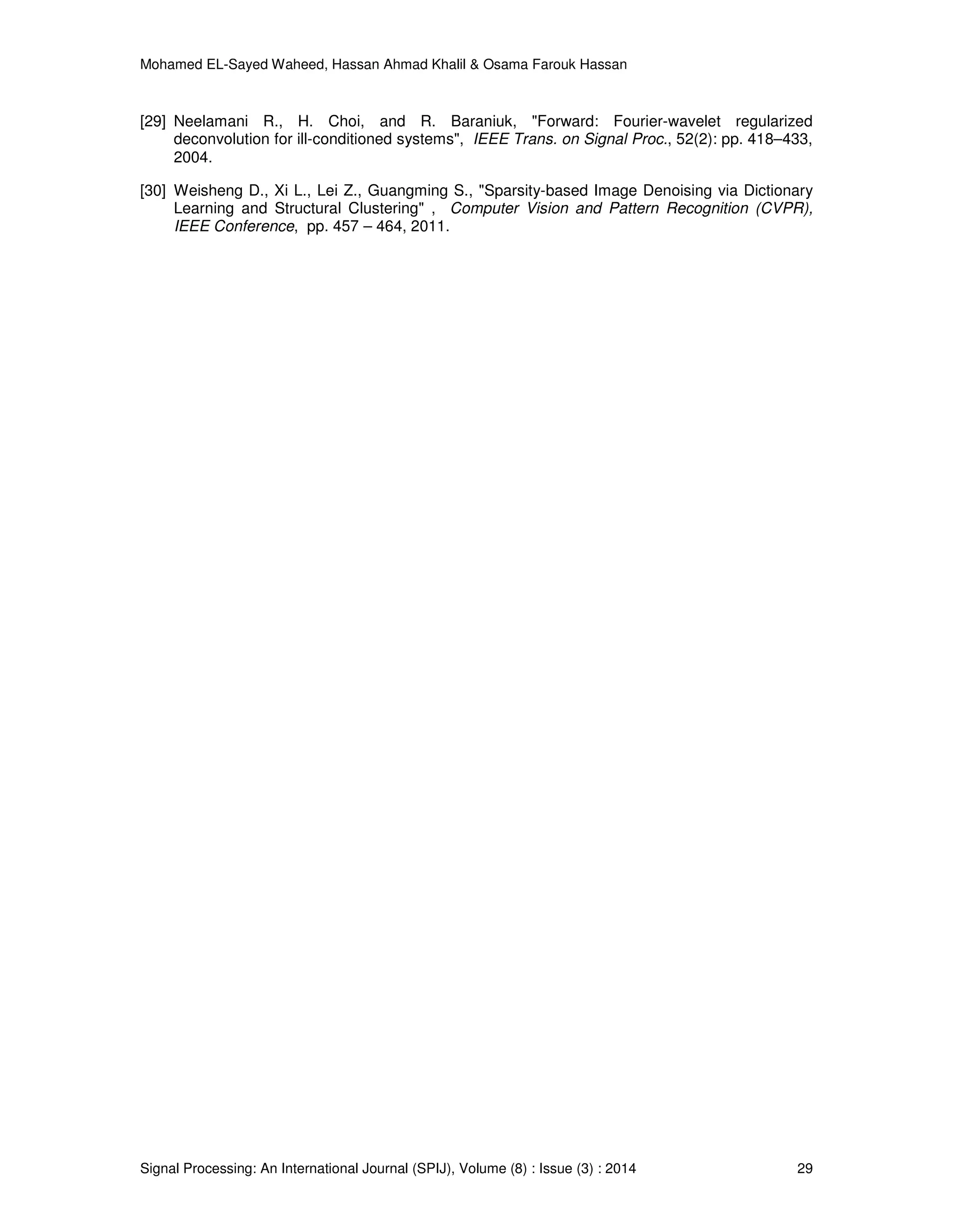 Image Denoising Based On Sparse Representation In A Probabilistic Framework | PDF | Photo ...