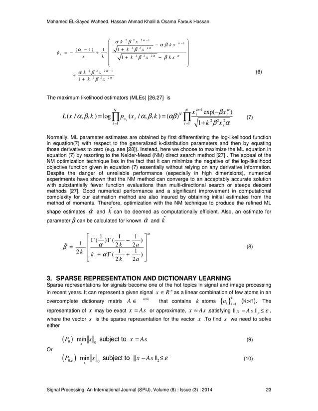 Image Denoising Based On Sparse Representation In A Probabilistic Framework | PDF | Photo ...