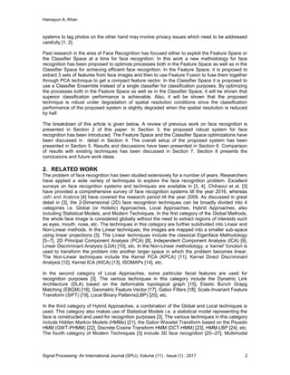 Feature Fusion and Classifier Ensemble Technique for Robust Face Recognition | PDF