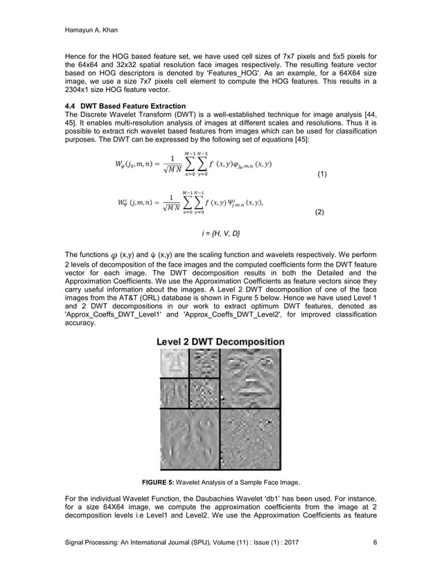 Feature Fusion and Classifier Ensemble Technique for Robust Face Recognition | PDF
