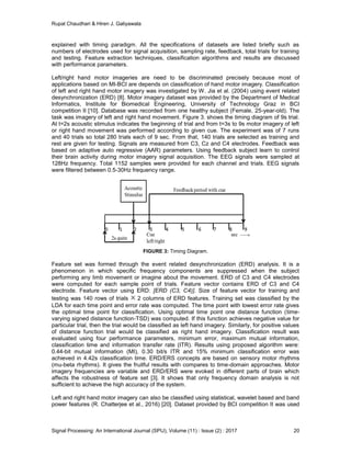 A Review on Motor Imagery Signal Classification for BCI | PDF