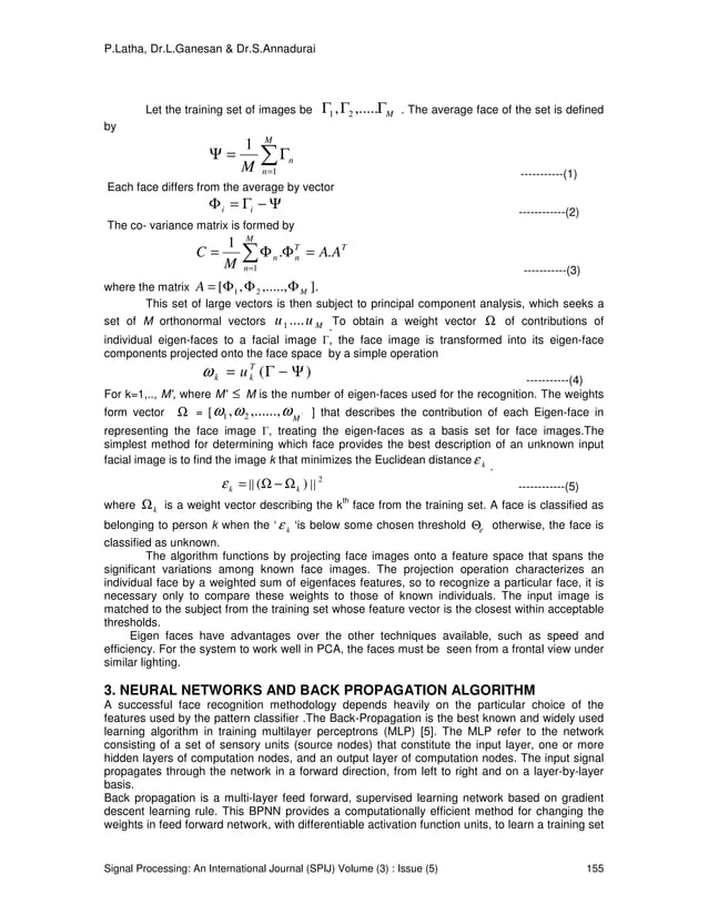 Face Recognition Using Neural Networks Pdf