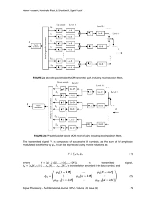 Wavelet Packet based Multicarrier Modulation for Cognitive UWB Systems | PDF
